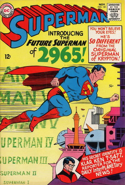 Superman #181 (November, 1965) | Attack of the 50 Year Old Comic Books