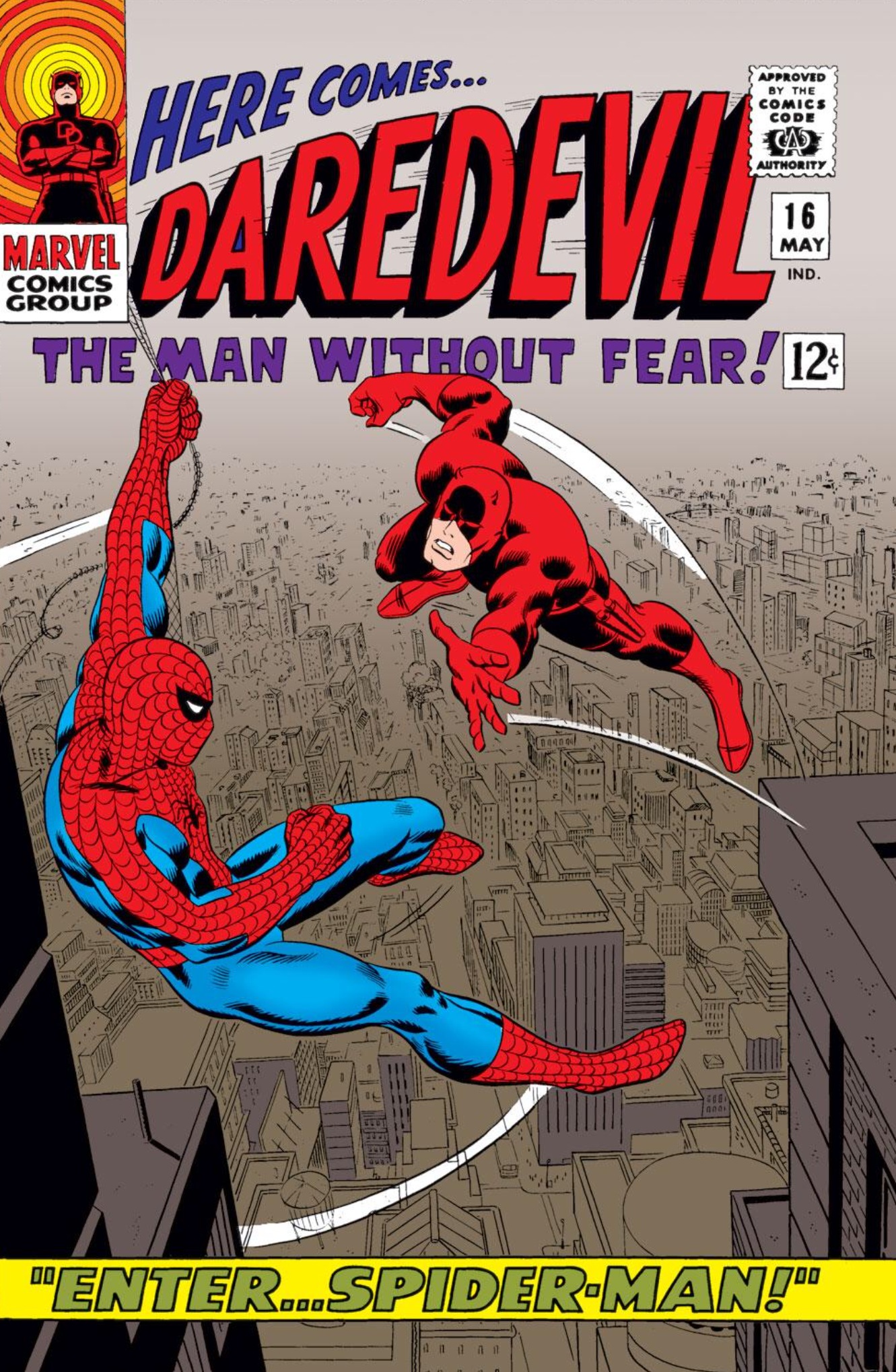 Daredevil #40 (May, 1968) | Attack of the 50 Year Old Comic Books