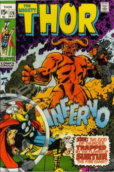 Thor #184 (January, 1971) | Attack of the 50 Year Old Comic Books