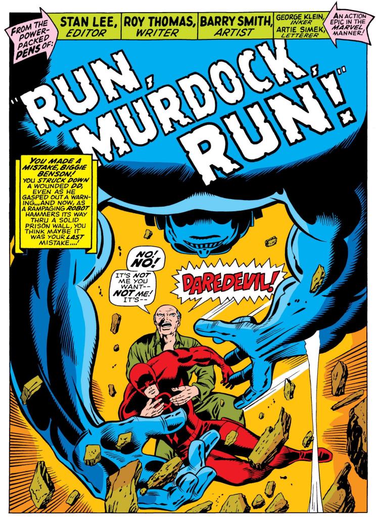 Daredevil #51 (April, 1969) | Attack of the 50 Year Old Comic Books