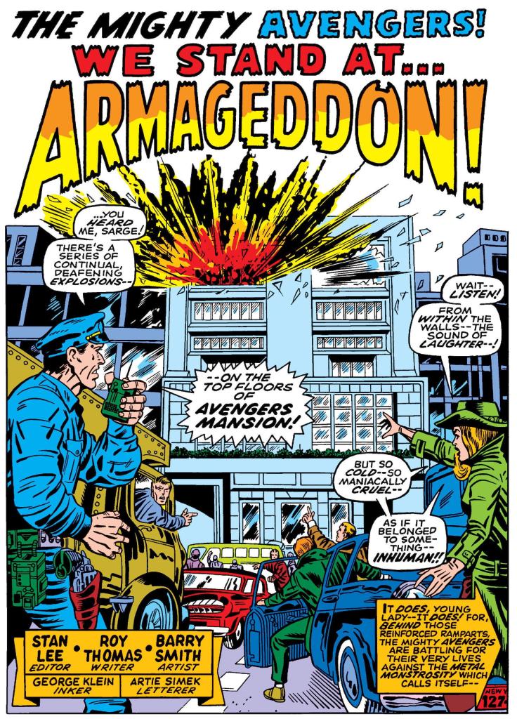 Avengers #67 (August, 1969) | Attack of the 50 Year Old Comic Books