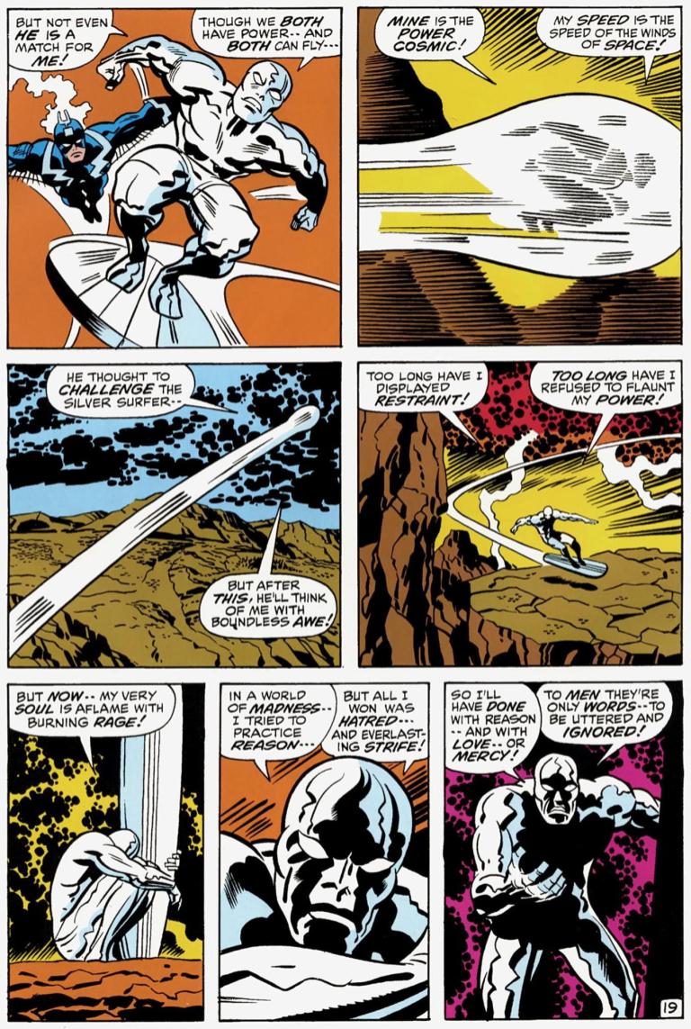 Silver Surfer #18 (September, 1970) | Attack of the 50 Year Old Comic Books