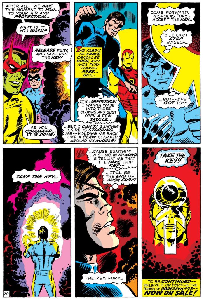 Daredevil #73 (February, 1971) | Attack of the 50 Year Old Comic Books