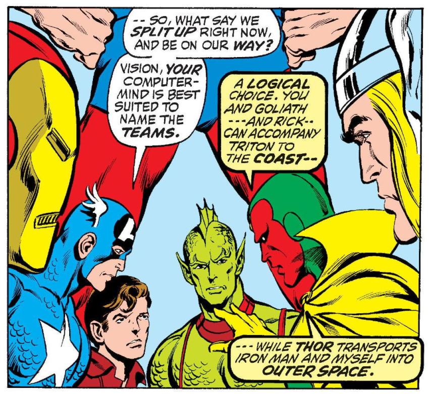 Avengers #95 (January, 1972) | Attack of the 50 Year Old Comic Books