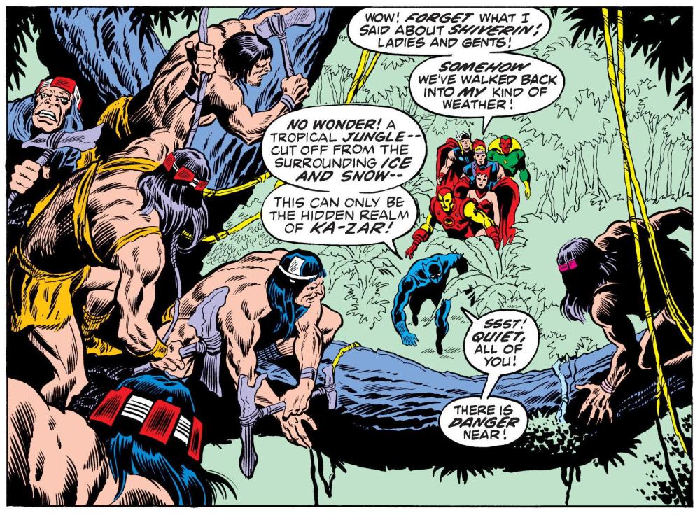 Avengers #105 (November, 1972) | Attack of the 50 Year Old Comic Books