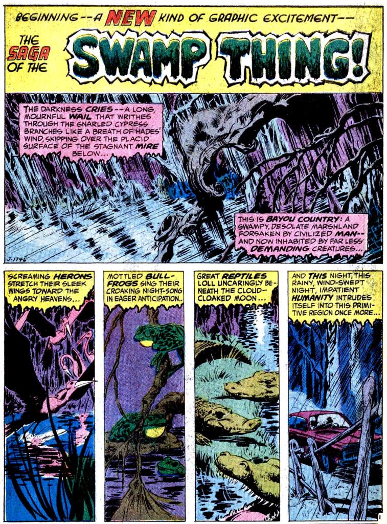Swamp Thing #1 (Oct.-Nov., 1972) | Attack of the 50 Year Old Comic Books