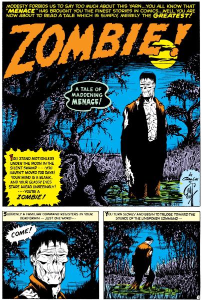 Tales of the Zombie #1 (July, 1973) | Attack of the 50 Year Old Comic Books