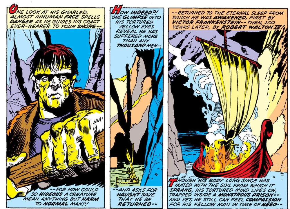 Frankenstein #5 (September, 1973) | Attack of the 50 Year Old Comic Books