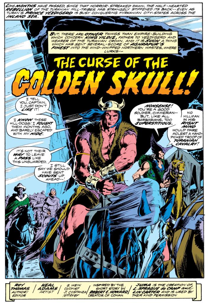 Conan the Barbarian #37 (April, 1974) | Attack of the 50 Year Old Comic ...