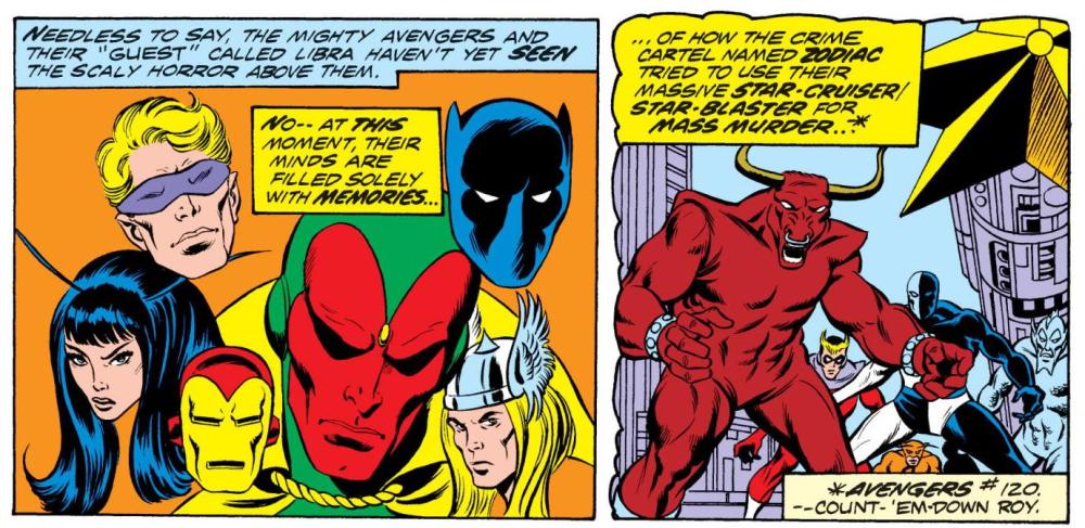 Avengers #124 (June, 1974) | Attack of the 50 Year Old Comic Books