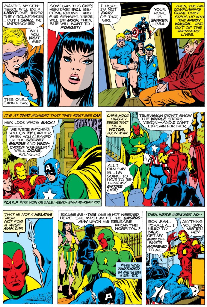 Avengers #125 (July, 1974) | Attack of the 50 Year Old Comic Books